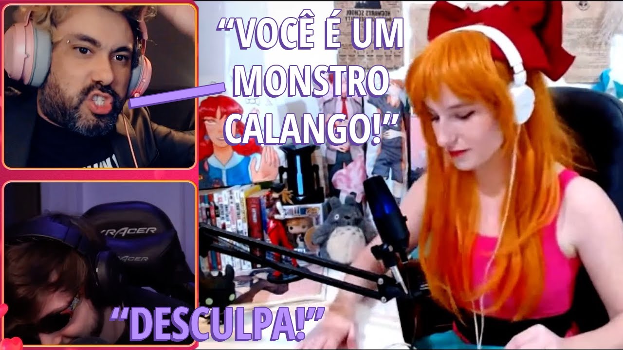 O CALANGO EXPULSOU ELA 😱😢 | Streamcuts - YouTube