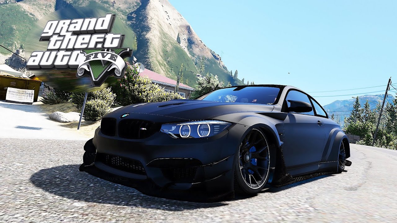 GTA V Stanced BMW M4 F82 Widebody | Wild In The Streets Of LA - YouTube