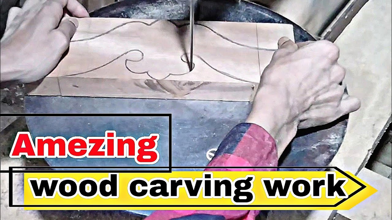 wood carving | wood carving work | wood work #woodworking - YouTube