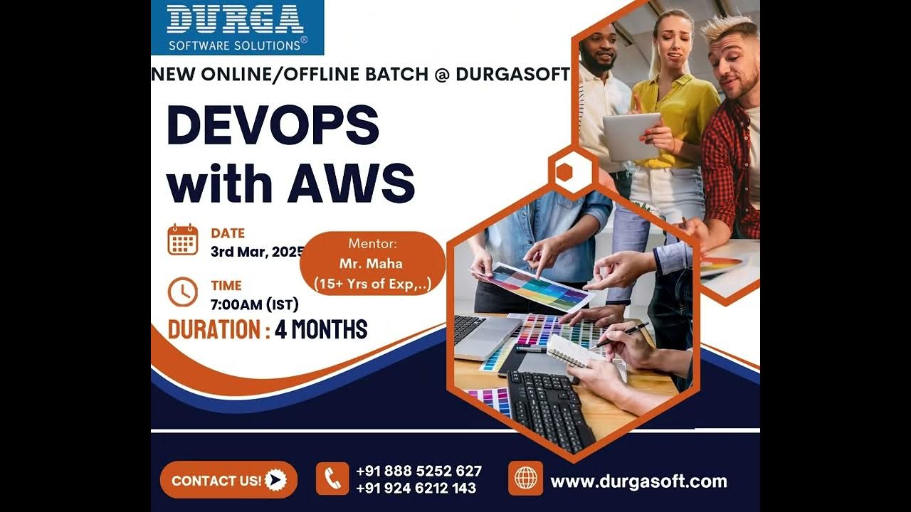 DevOps with AWS Online/Offline Training | New Batch | Starts from 3rd March 2025 | DurgaSoft ...