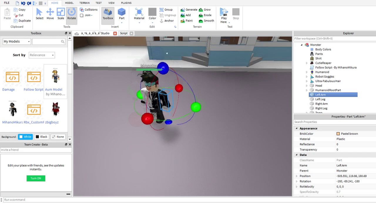 Roblox TH : สอนวิธีทำให้หุ่นตามฆ่าเราแบบง่ายๆ - YouTube