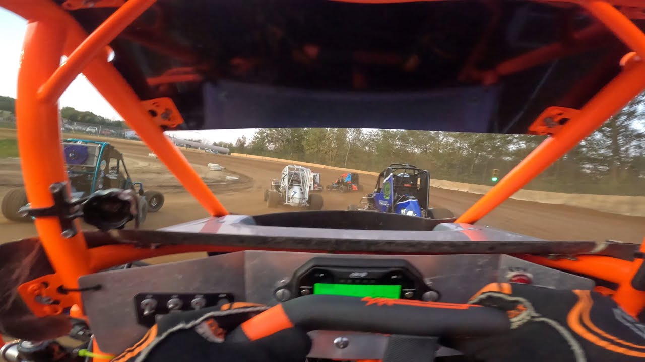 Micro Sprint Racing - rookie wingless 600 - Hamlin Speedway 9-14-24 4K ...