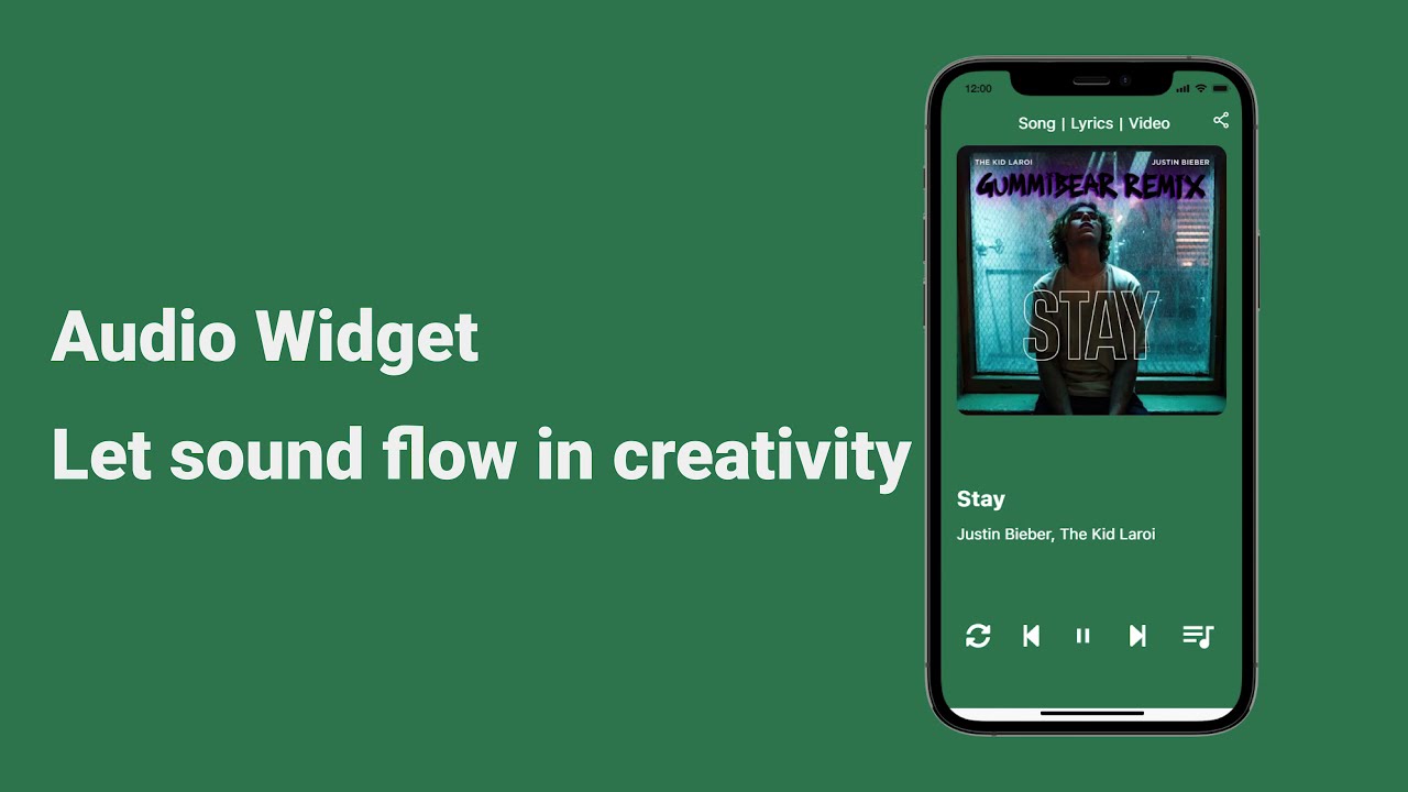 Audio Widget | Mockitt Tutorial - YouTube