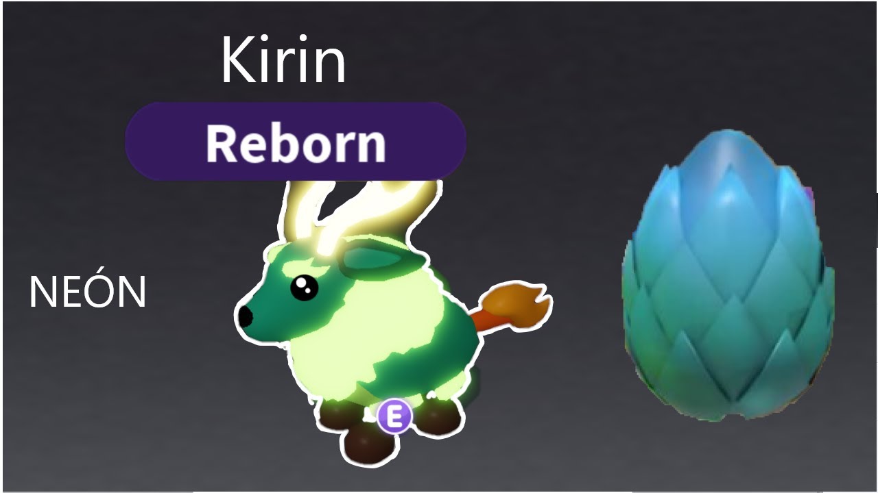 haciendo kirin neón en ¡ADOPT ME! | ROBLOX - YouTube