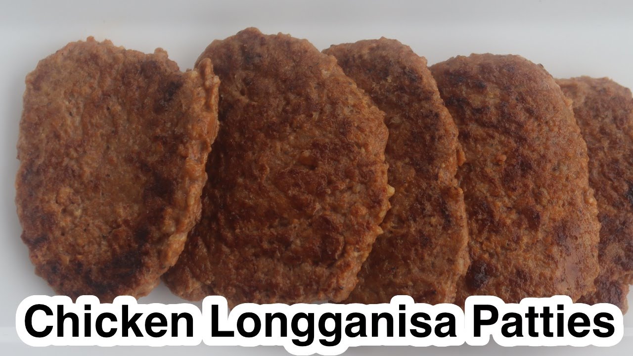 Filipino Food With a Twist - Chicken Longganisa Patties - YouTube