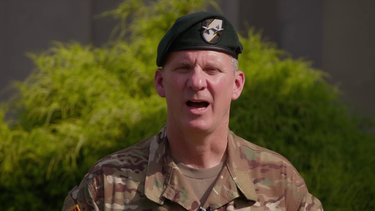 Military Appreciation Day 2018: Major General Schwartz - YouTube