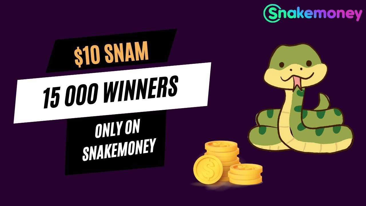 Snake Money Airdrop || Reward $10 Worth $SNAM - YouTube