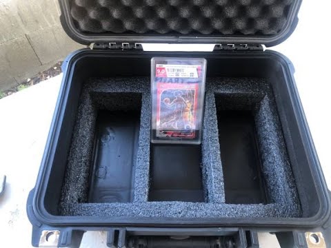 Graded Card Slabs Carrying Case DIY - YouTube