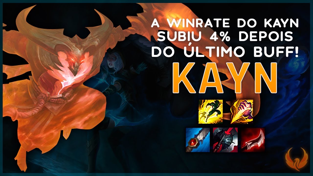 A WINRATE DO KAYN SUBIU 4% DEPOIS DO ÚLTIMO BUFF! - KAYN VERMELHO ...