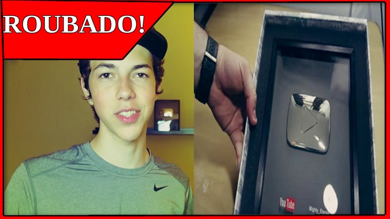 Victor Trindade(Eagle) teve sua placa de 100k ROUBADA através de um BUG do YOUTUBE - YouTube