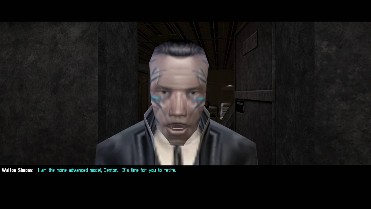 Deus Ex Boss Fight - Walton "Wally" Simons - YouTube