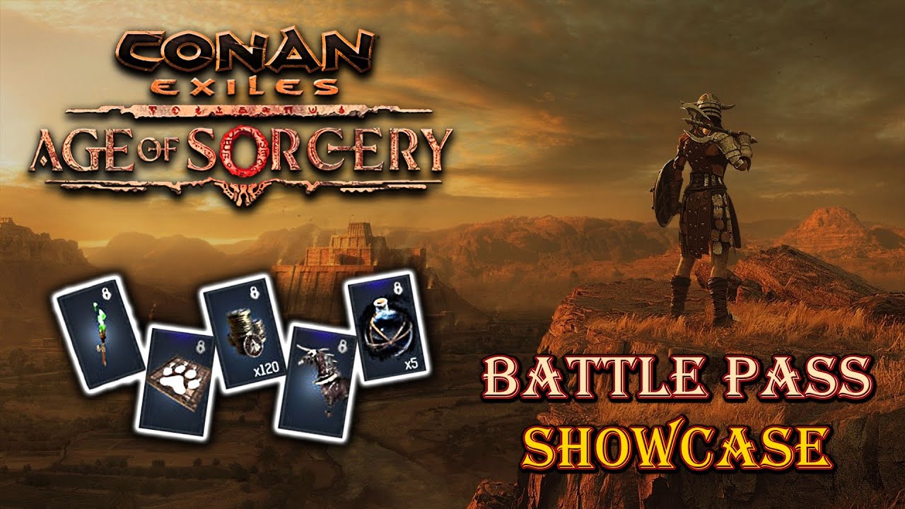 🔥Conan Exiles 3.0 Battle Pass Showcase 🪄 - YouTube