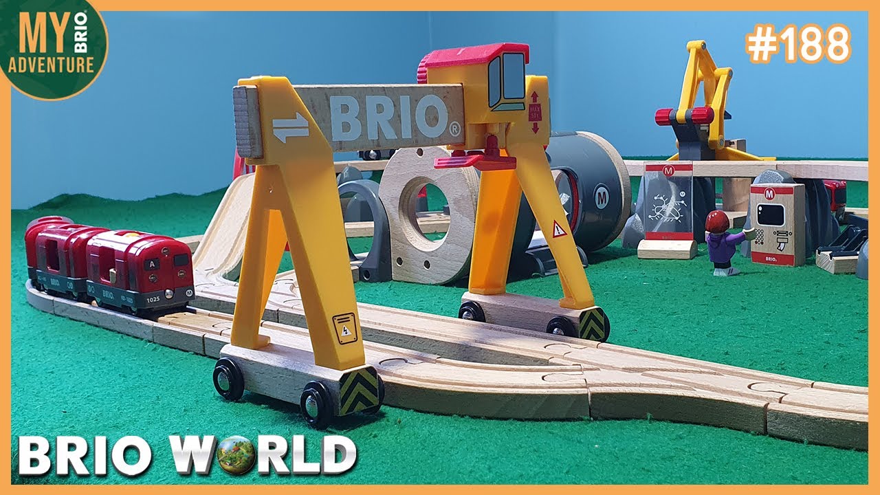 Metro Cargo Deluxe Sets - BRIO Trains Layout [188] - YouTube