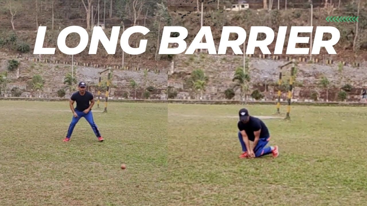 Ground fielding: Long Barrier - YouTube