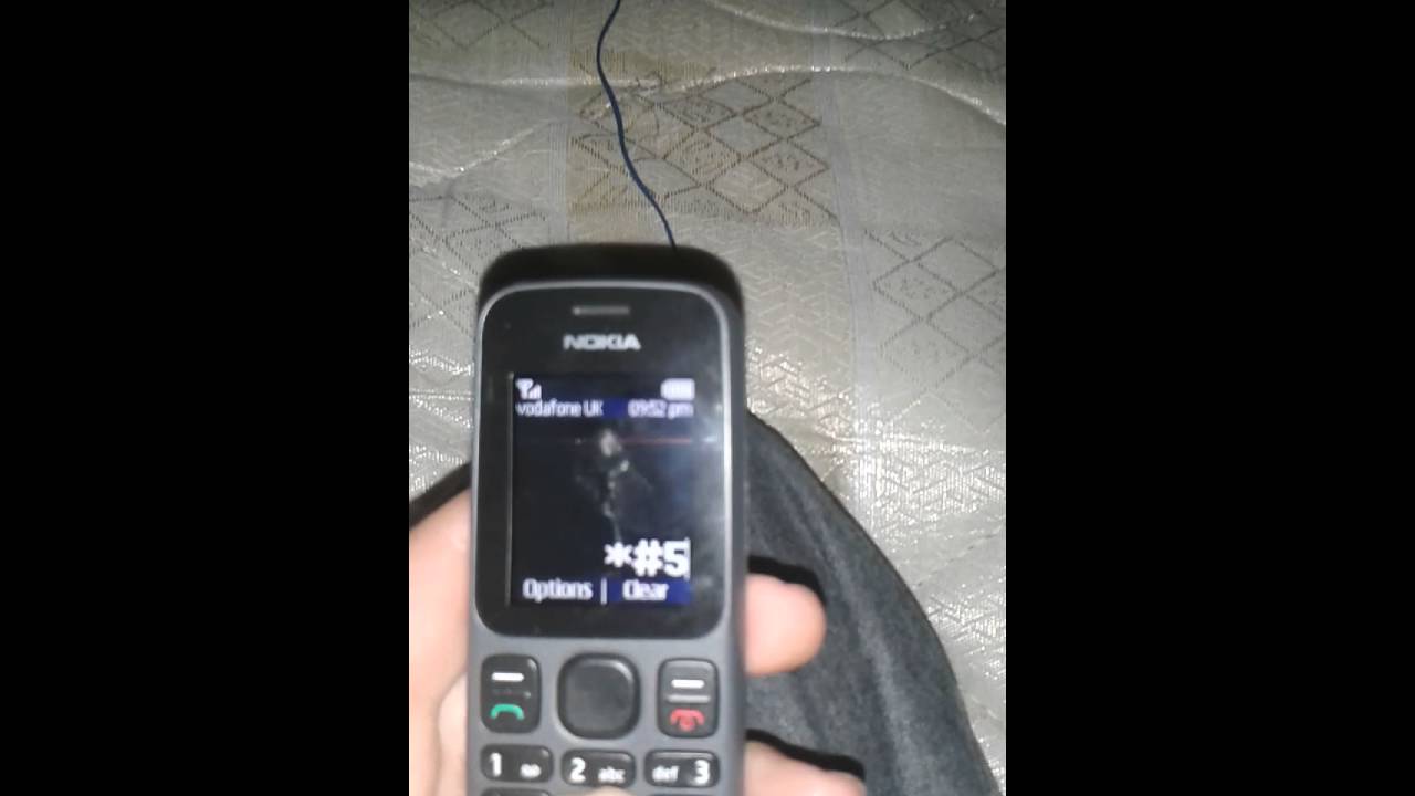 How to Rotate the screen on a Nokia 100 - YouTube