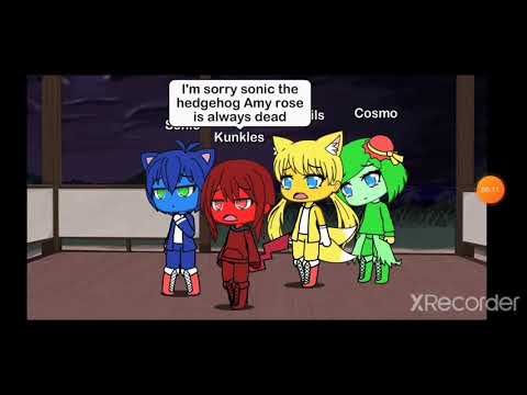 Amy rose Death ? sad story animation gacha life version