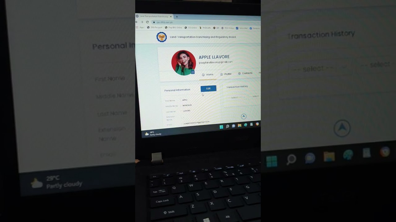 How to Reserved a TNVS slot schedule for P.a / CpC in LTFRB - YouTube