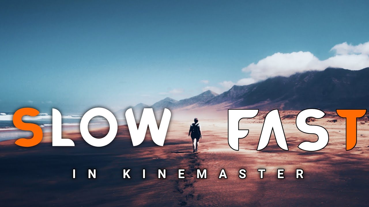 Slow Fast Motion Video Editing in kinemaster in 2020 | Fast Forward and ...