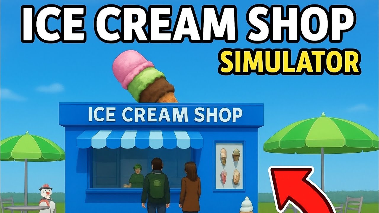 I Opened the Most Beautiful Ice Cream Shop! 🍦💙 Ice shop simulator ...
