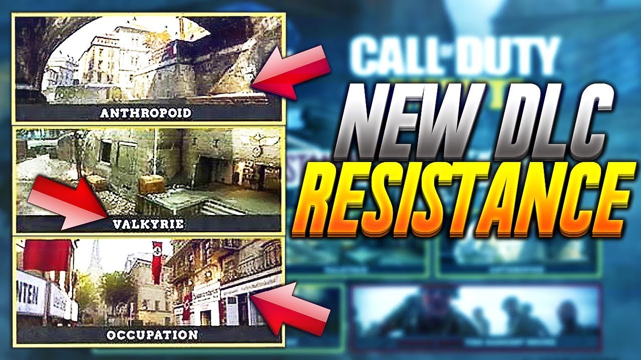 SORTIE NEW DLC RESISTANCE (Call of Duty: WW2) - YouTube