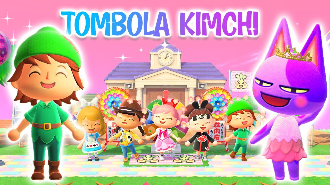 NARUTO SUR MON ÎLE ANIMAL CROSSING ! TOMBOLA KIMCHI #ACNH - YouTube