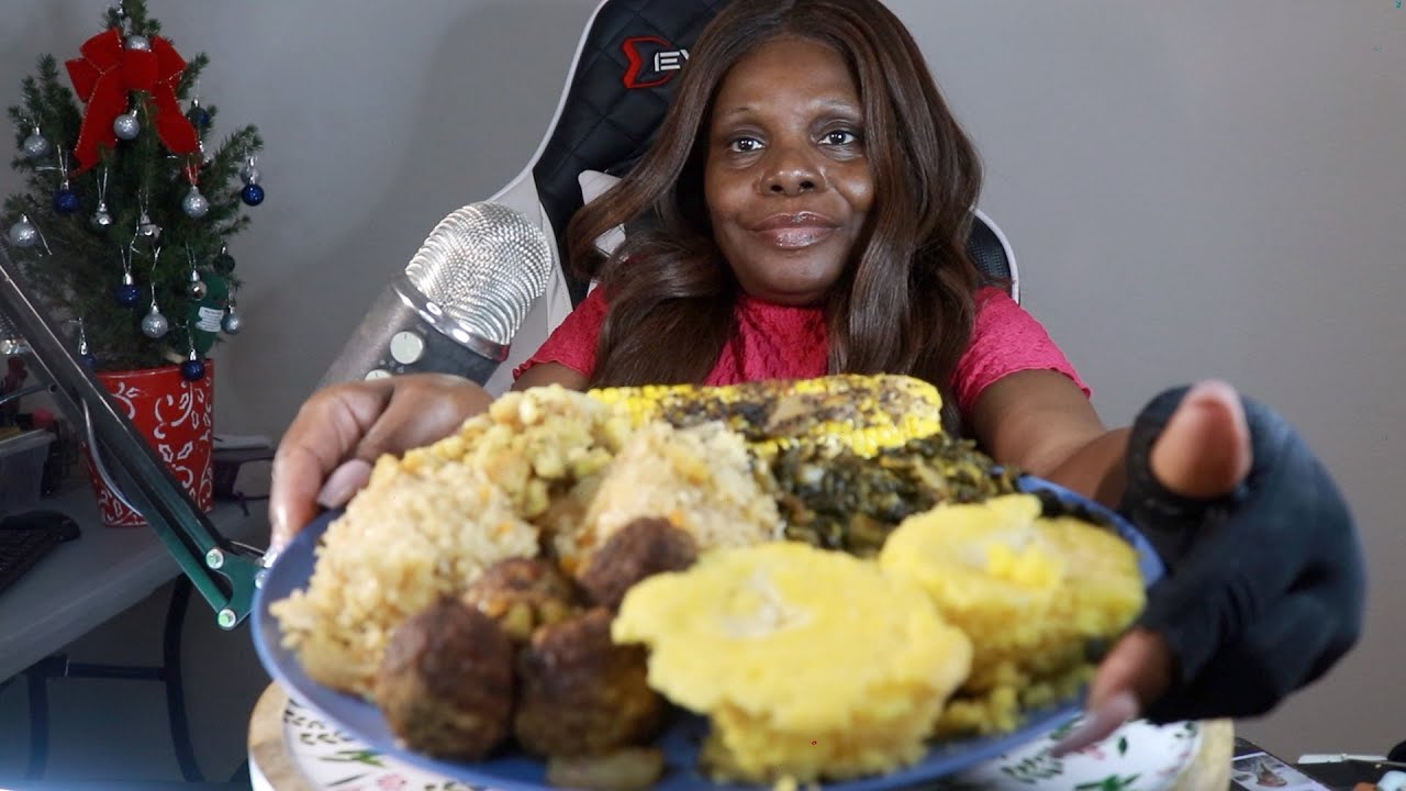 Thanksgiving Dinner ASMR Eating Sounds 2024 - YouTube