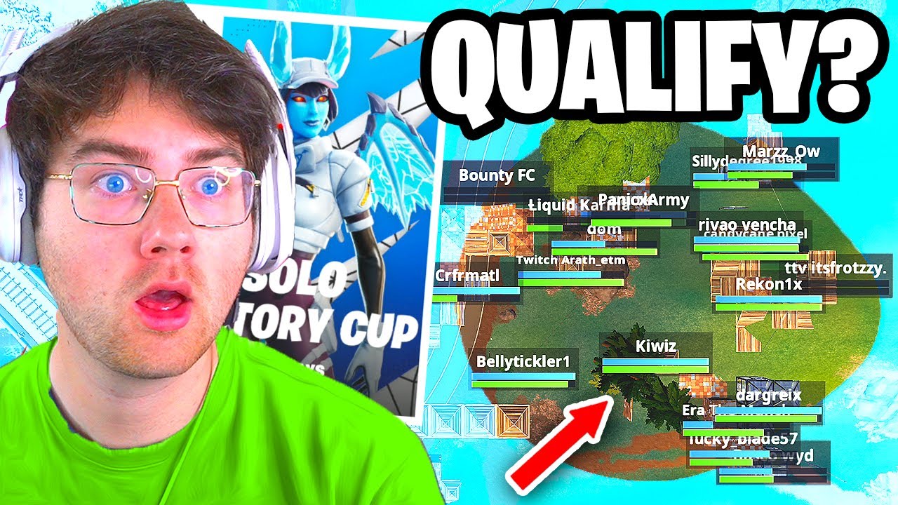I Competed In The First Chapter 5 Solo Cash Cup (Can I Qualify?) - YouTube