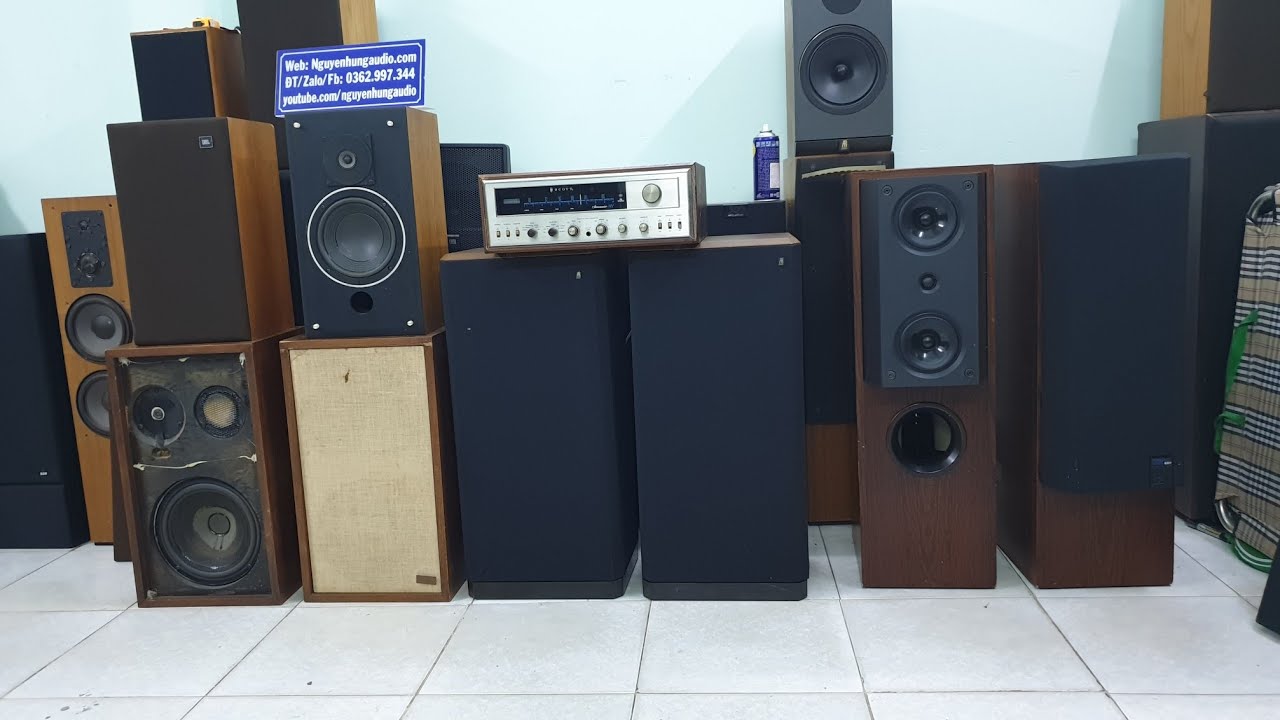 Toàn hàng tuyển mới về,ampli đèn scott 340b,loa ar 94s,ar 2ax,kef 104/2 ...