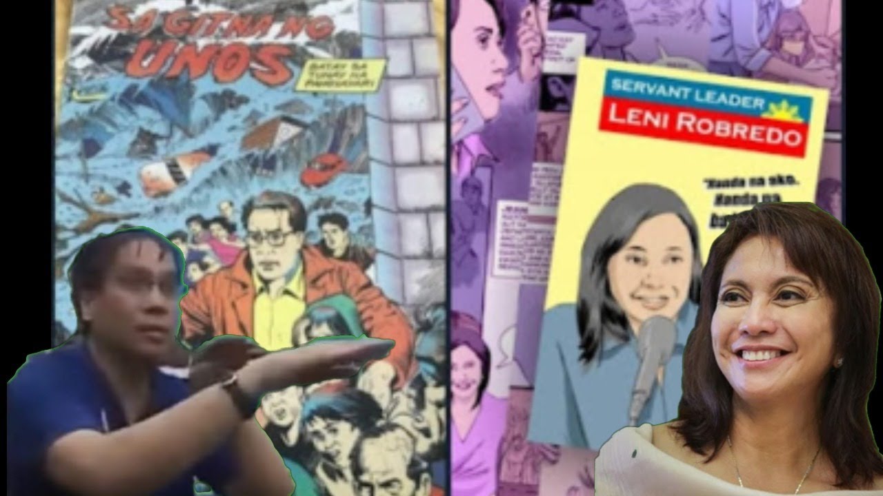 KOMIKS NI LENI ROBREDO LUMABAS NA, (GAYA GAYA KAY MAR ROXAS) - YouTube