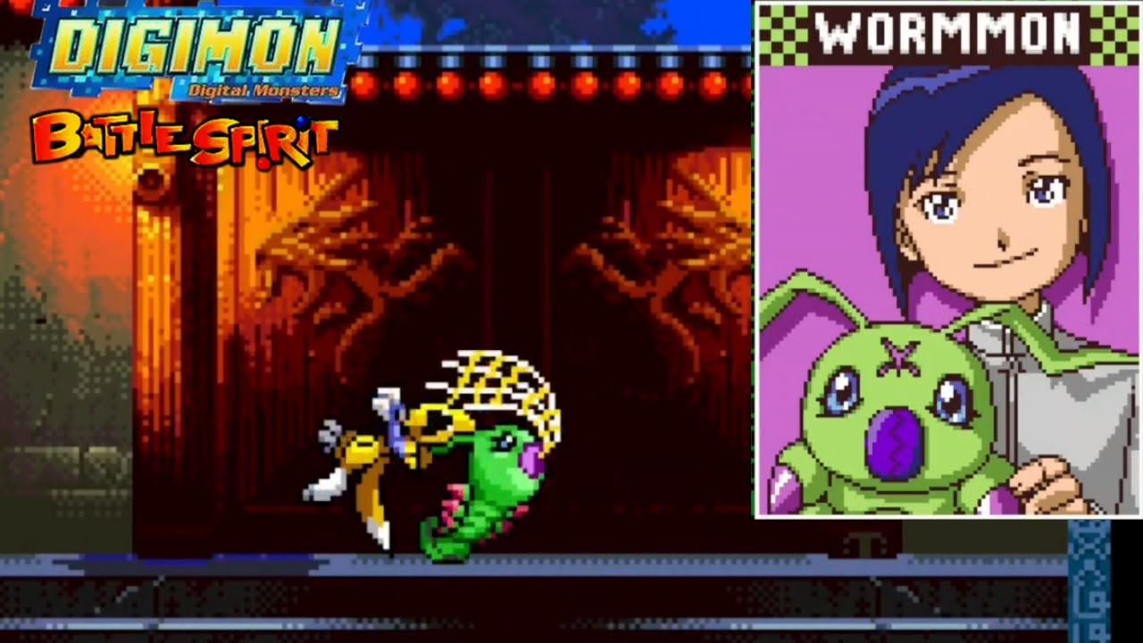 Digimon Battle Spirit - Wormmon | GBA | Gameplay - YouTube