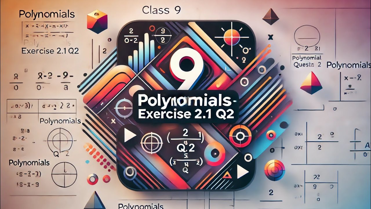 Class 9 | Chapter 2 | Polynomials | Exercise 2.1 | Question 2 - YouTube