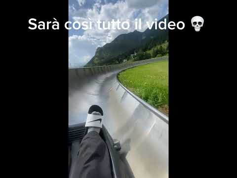 Sono andato sul bob a Bergamo, castrone della presolana BOB ESTIVO ...