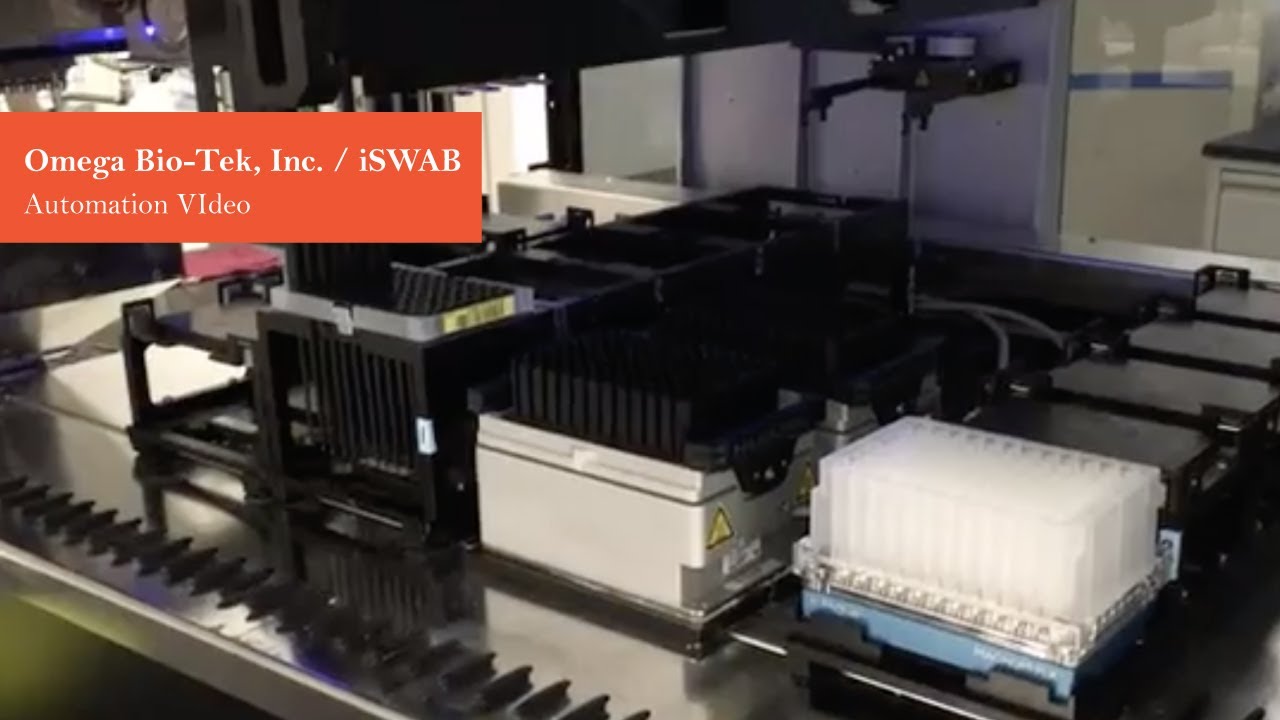 Omega Bio-tek/iSWAB Automation Video - YouTube