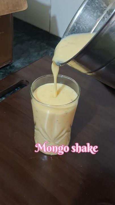 Thanda thanda 💛🥭🍹mongo shake with ice cream ||Bhumika Sharma #viralvideo #supershake #milkmasala ...