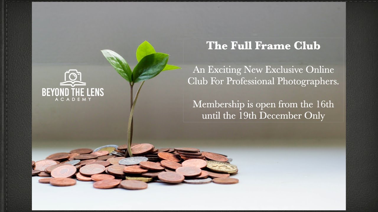 The New Exclusive Full Frame Club Opens Today - YouTube