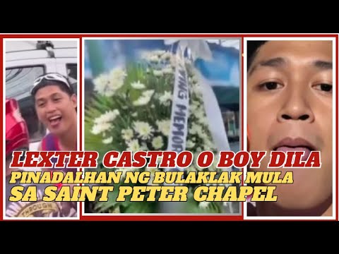 LEXTER CASTRO O BOY DILA PINADALHAN NG MGA NA GALIT NA MGA NETIZENS NG ...