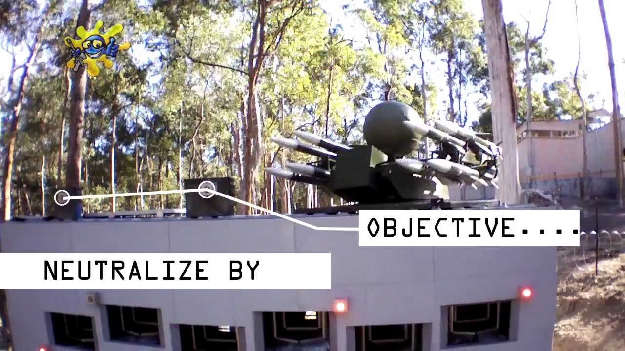 Skirmish Samford Paintball Battle Bunker Drone Footage - YouTube