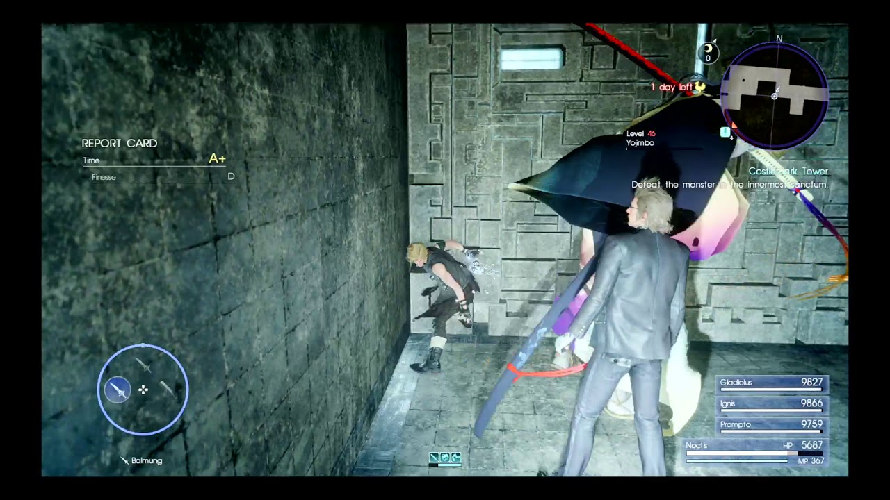 FINAL FANTASY XV: Costlemark Tower - YouTube