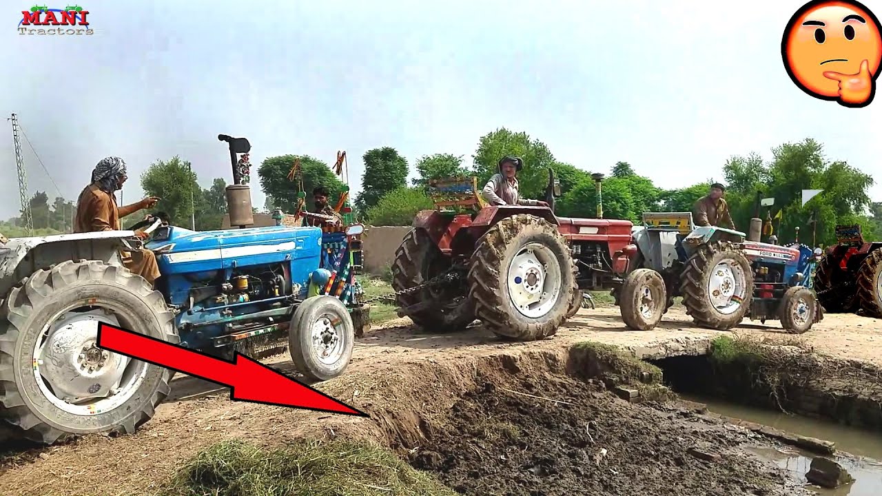 Tractor Driving on Dangerous Way - World's Best Driving Skills in ...