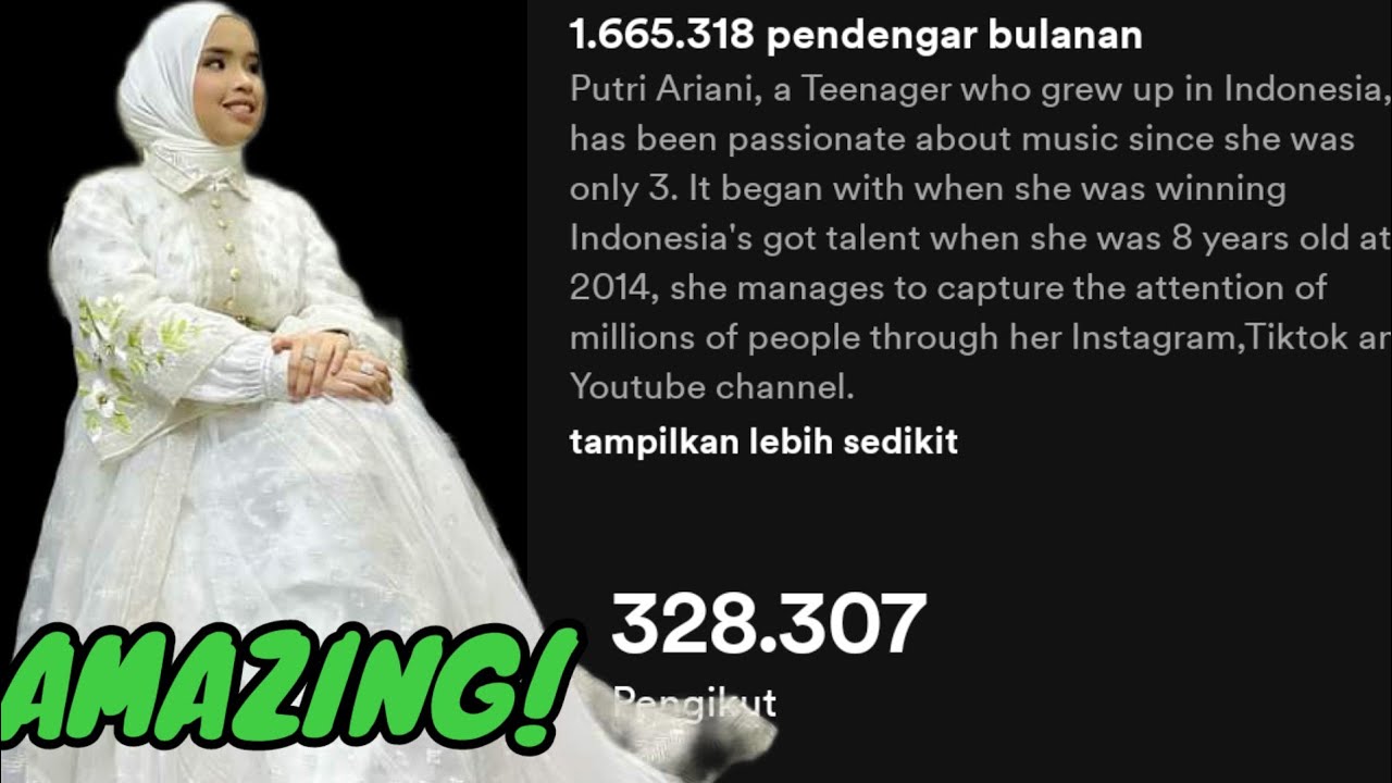 LAGU PUTRI ARIANI MASIH PALING BANYAK DI PUTAR - YouTube
