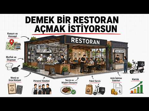 Demek Bir Restoran Açmak İstiyorsun