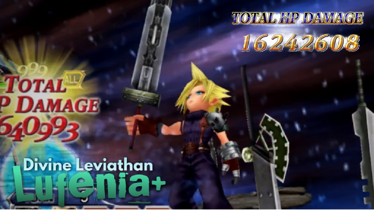 Lufenia+: Divine Leviathan (Cloud, Garnet, Ramza) DFFOO GL - YouTube