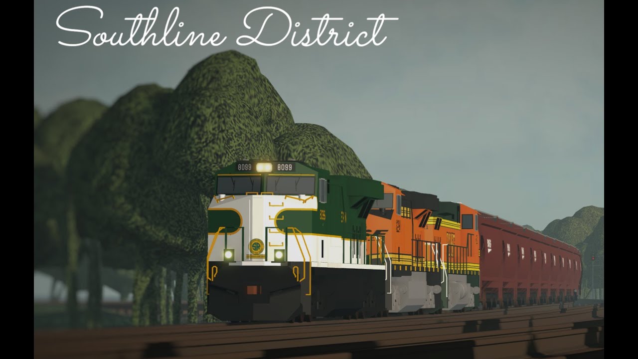 Southline District railcam #roblox #roscale #nsrailfans #train #live # ...