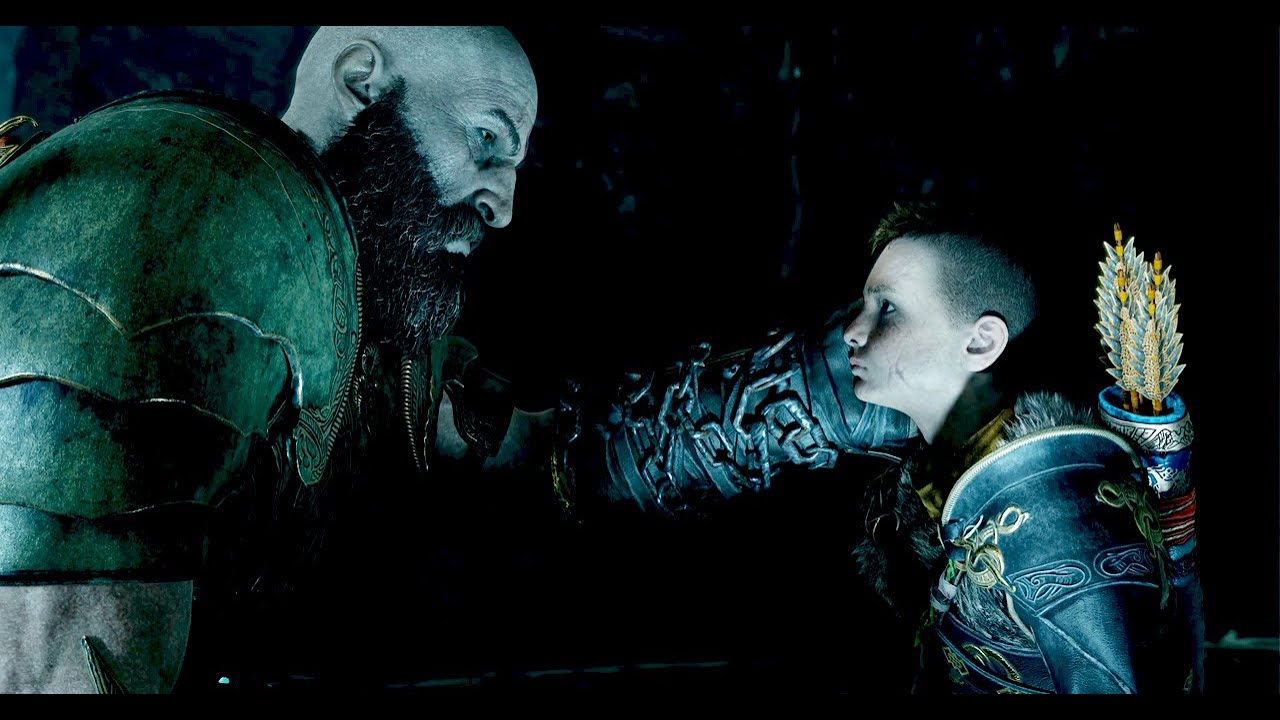Kratos Tells Atreus He's a God - GOD OF WAR Cutscene (#GODOFWAR Kratos ...