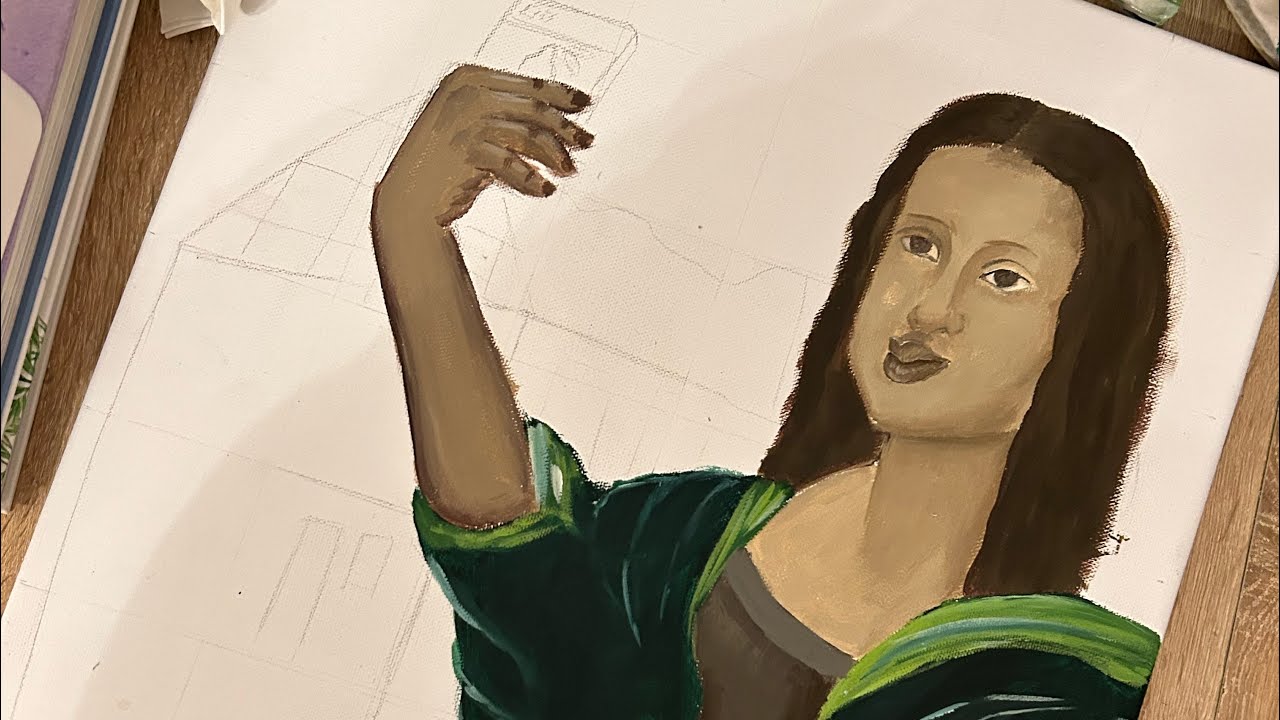 Tune In at 9 PM for a Modern Mona Lisa Art Experiment! - YouTube