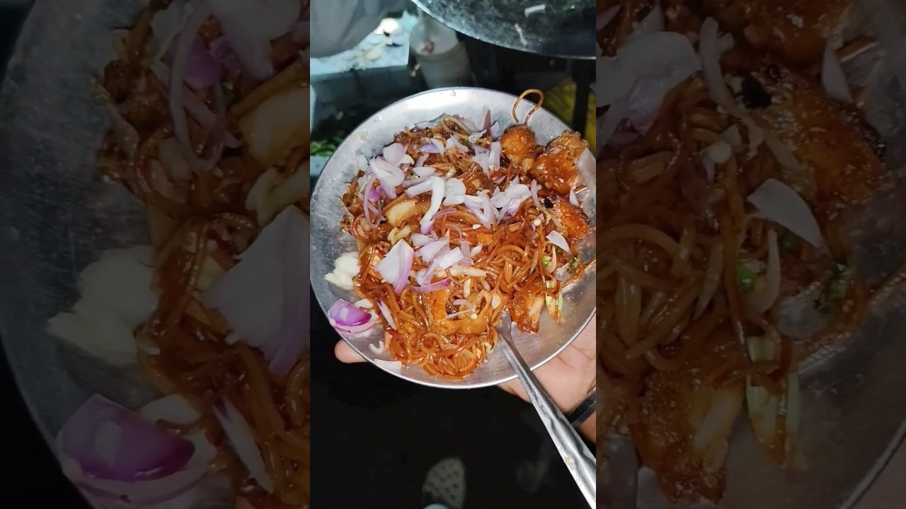 Chicken 🍗 Chilli Aur Chaumin 😋#chaumin #chiken #food #foodlover # ...