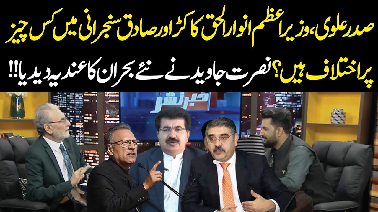 Sadar Alvi, PM Anwar ul Haq Kakar, Aur Sadiq Sanjrani Main Kis Cheez ...