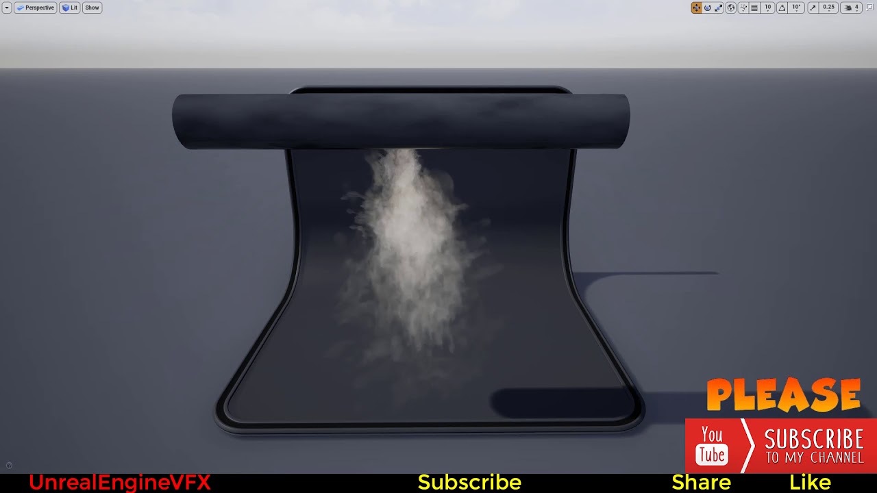 Steam Smoke Effect | Unreal Engine Niagara | UE4 Niagara - YouTube