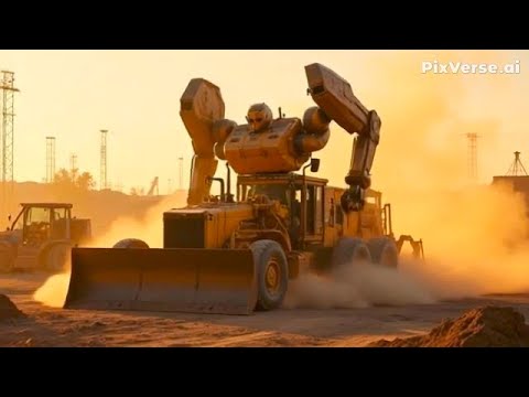 Transforming a grader into a robot - YouTube