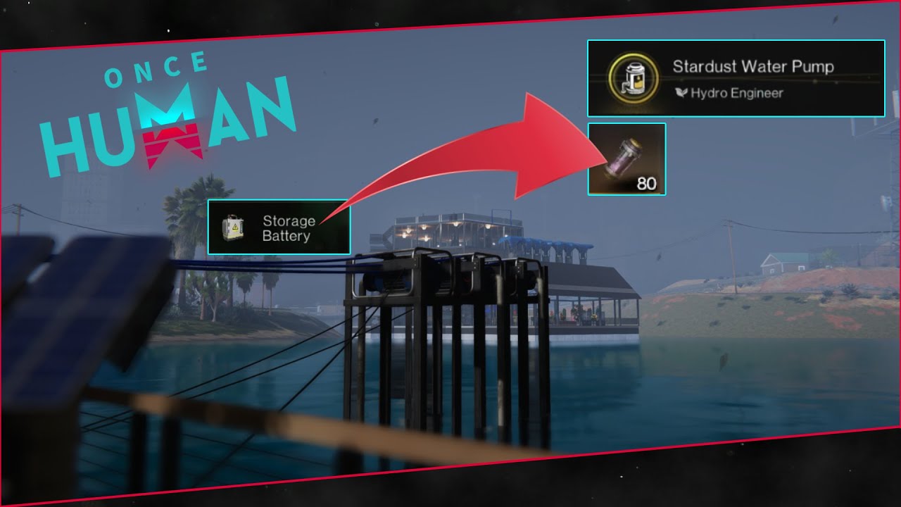 Once Human - Stardust Waterpumps - [NO COMMENTARY] - YouTube